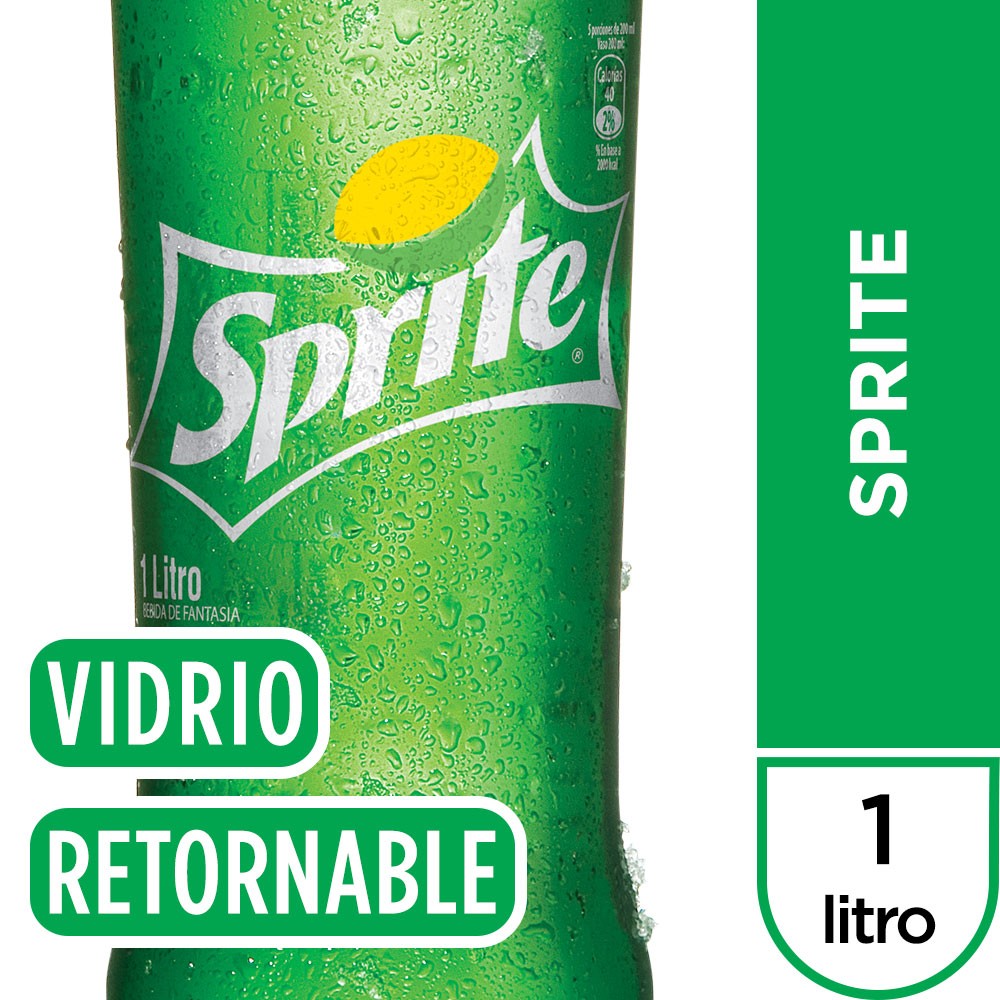 Sprite vidrio retornable 1 lt