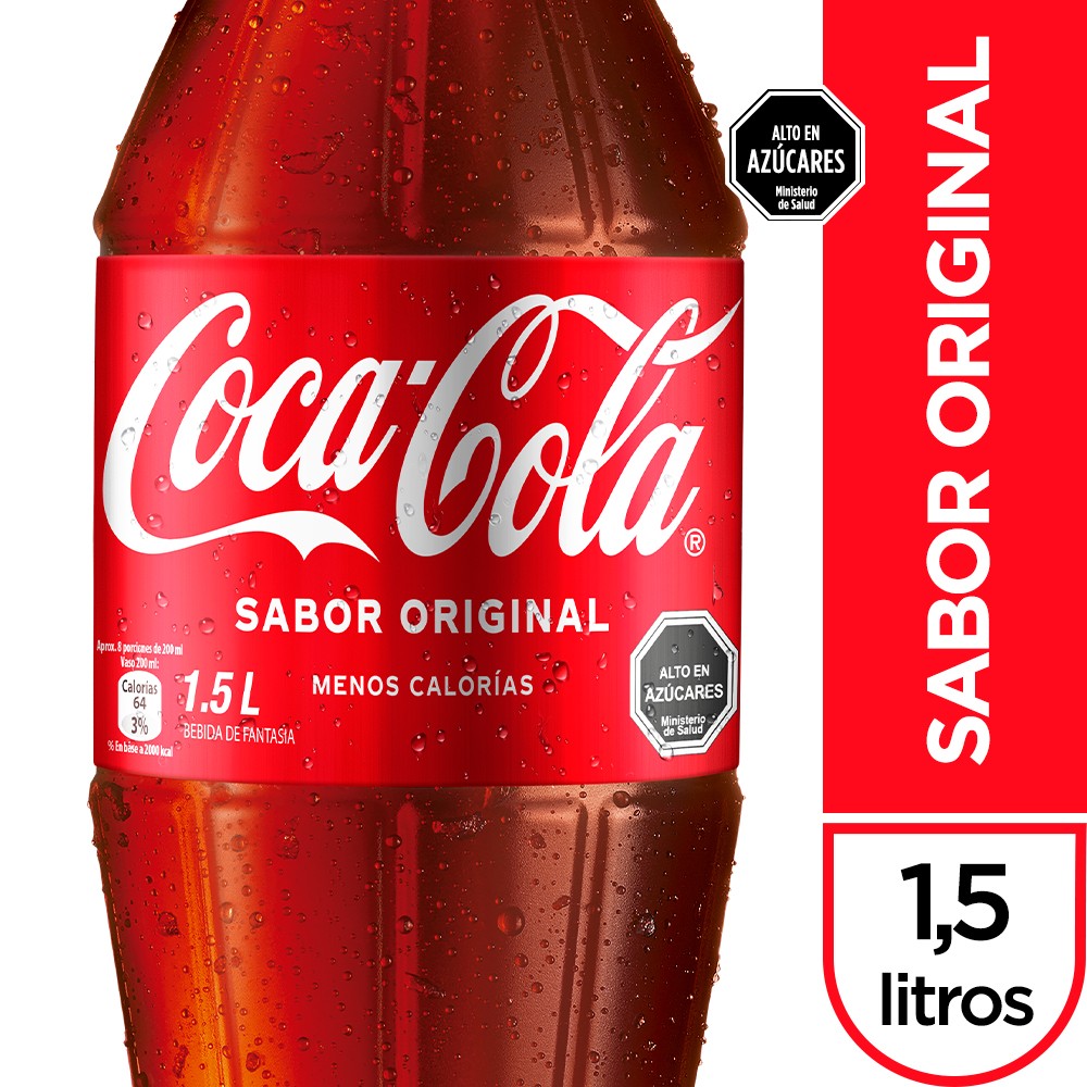 Coca-cola sabor original 1,5 lt